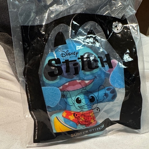 Disney | Toys | Disney Stitch Surfer Plush With Blue And Yellow Accents ...